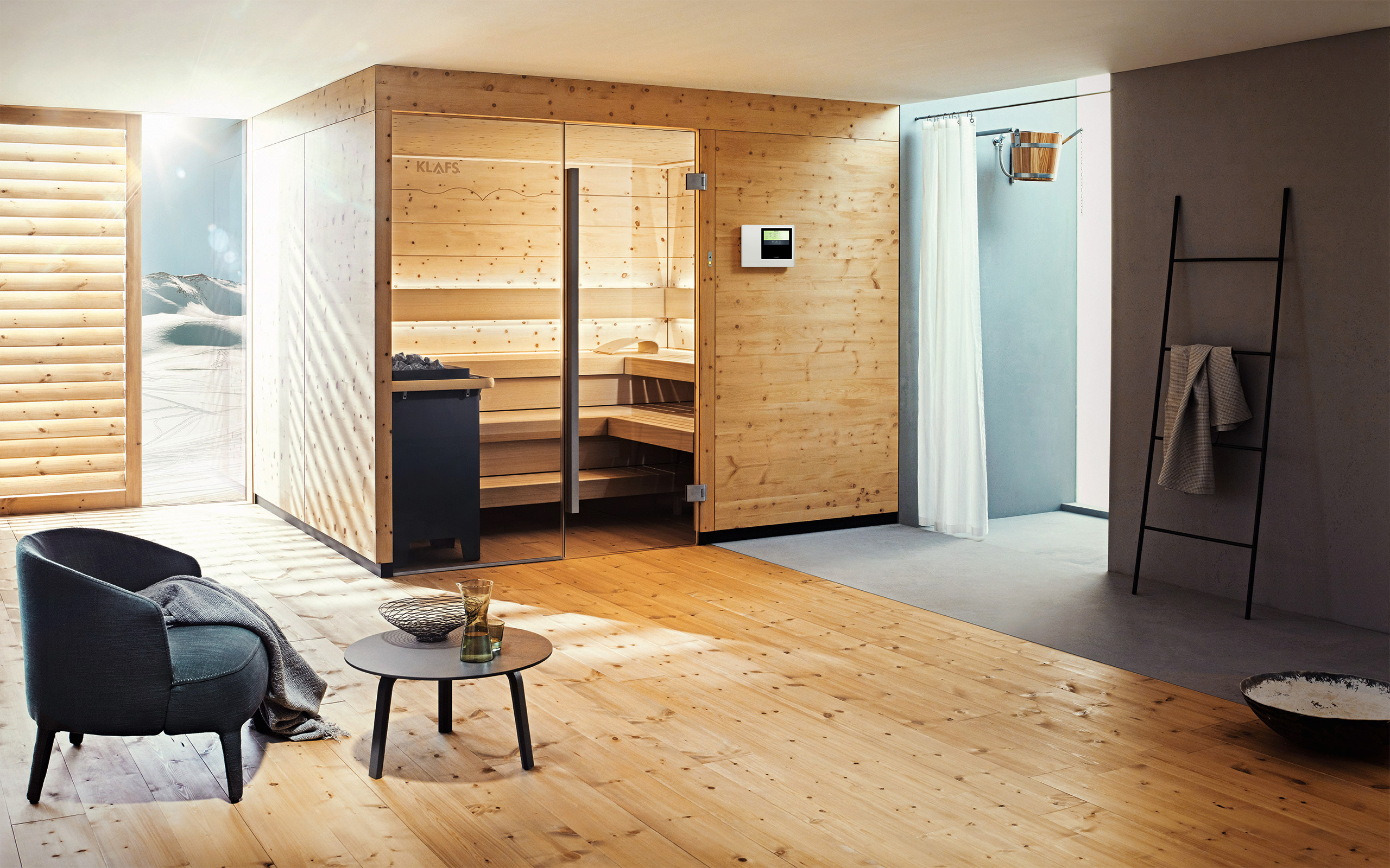 Сауна CHALET от KLAFS: Стильно и уютно